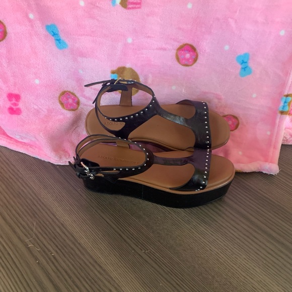 Adolfo Dominguez | Shoes | Ladies Platform Sandals Black Color | Poshmark